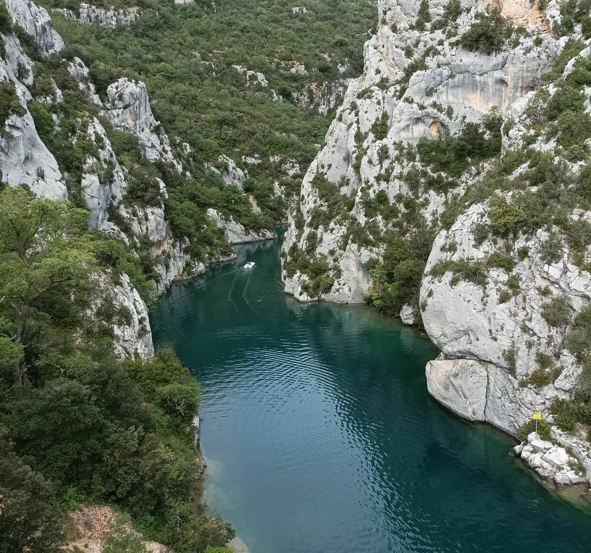 Le lac de Quinson et le Verdon par la Chapelle St-Maxime