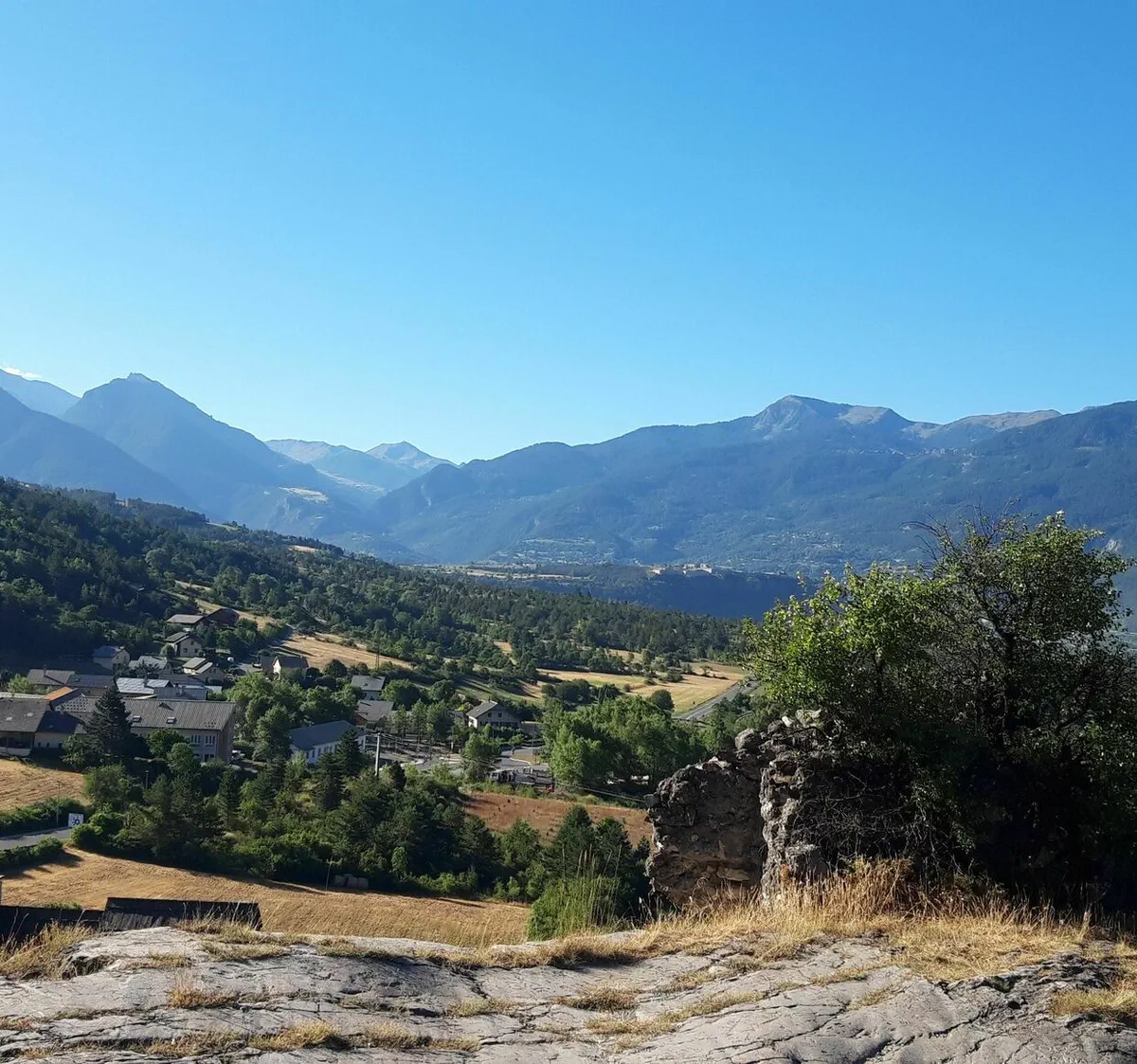 Vallée de la Durance en partant du stade