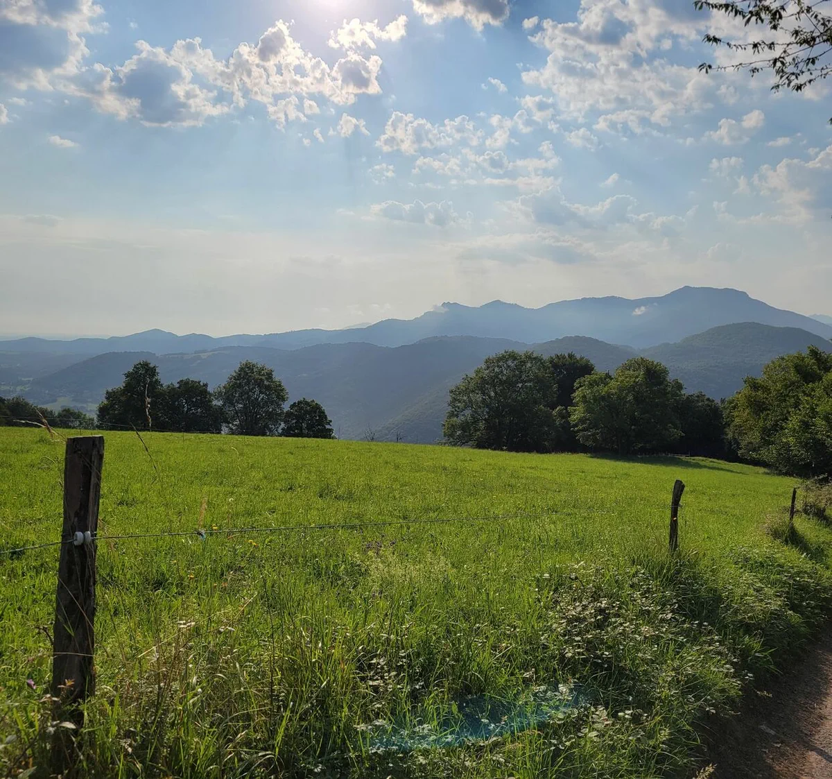 Arbon circuit de Campels vue sur le Cagire