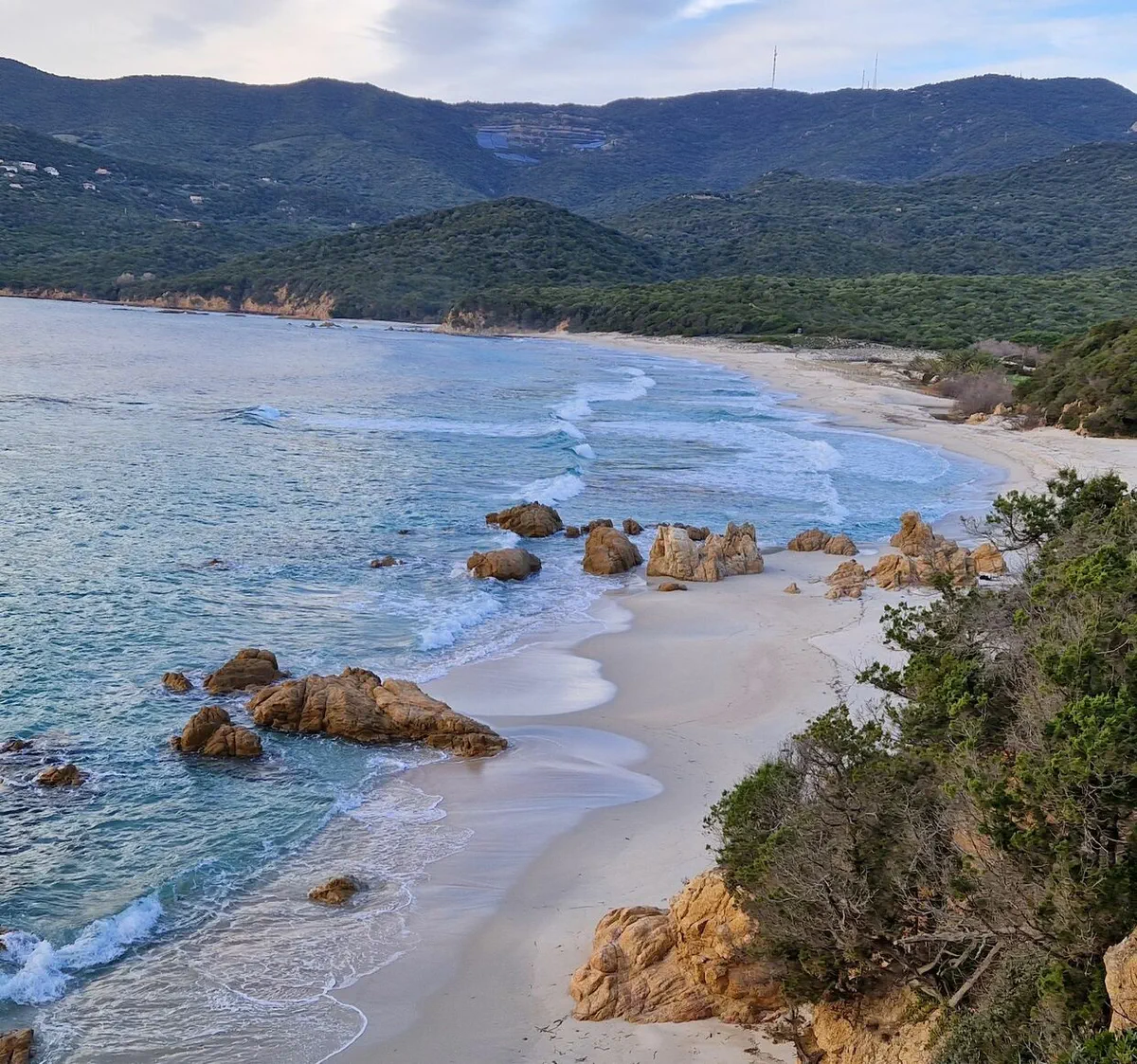 Plage de Cupabia - Tour de Capanella (de Serra di Ferro)