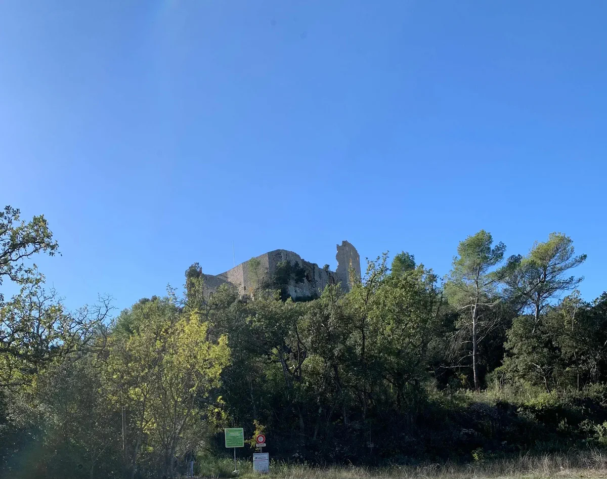 Balade entre Rocbaron et le château de Forcalqueiret