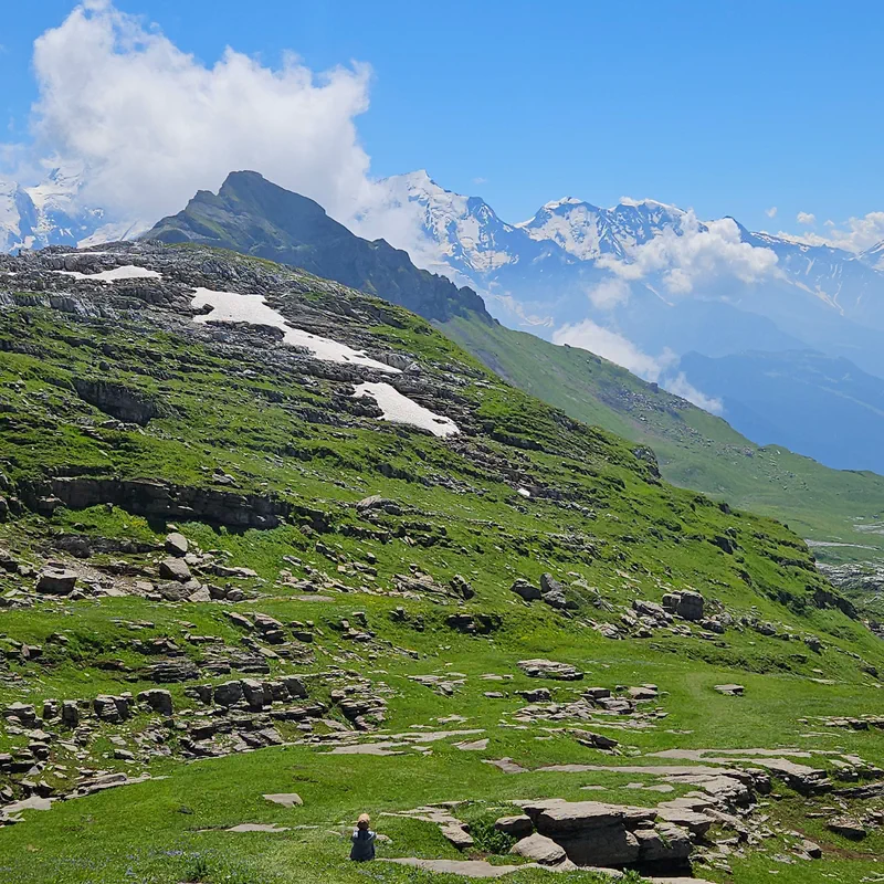 Randonnée au désert de Platé dans le massif du Faucigny
