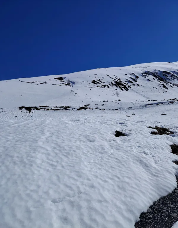 Vallée blanche depuis Agudes