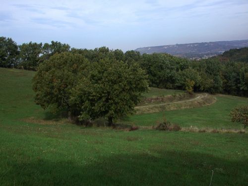 Mazères, balade panoramique sur la vallée de la Garonne