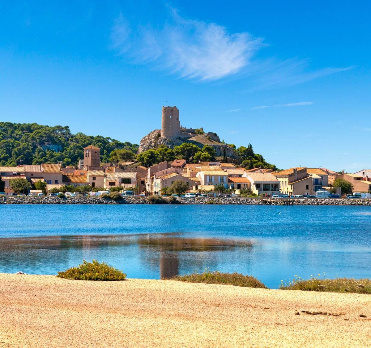 Tour de l'étang de Gruissan par la Capoulade
