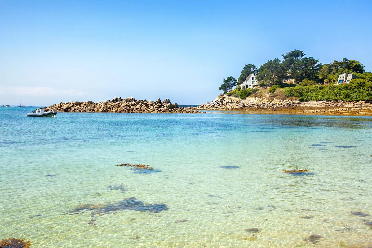 Grand tour de l'île de Batz et beauté de ses plages