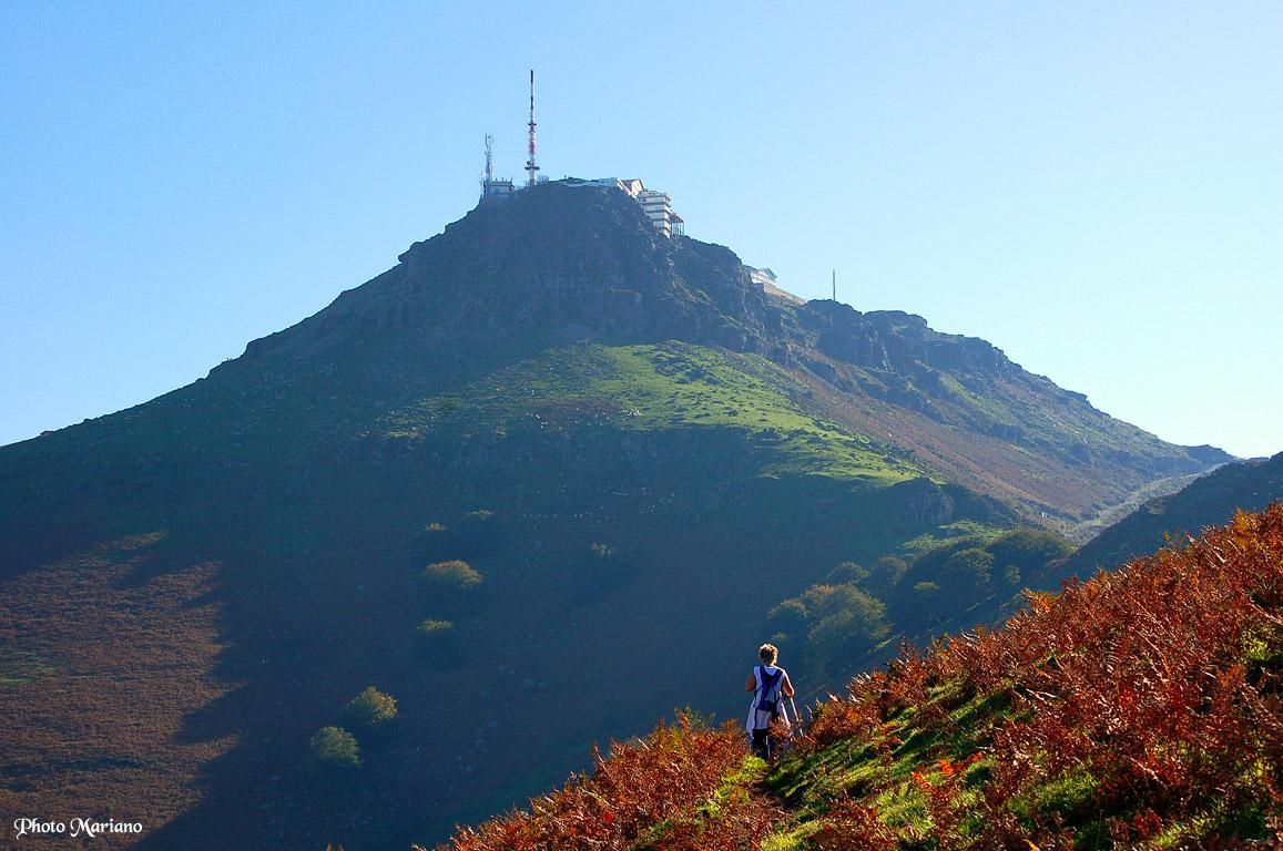 Flirt avec l'Espagne et magnifique sommet de la Rhune