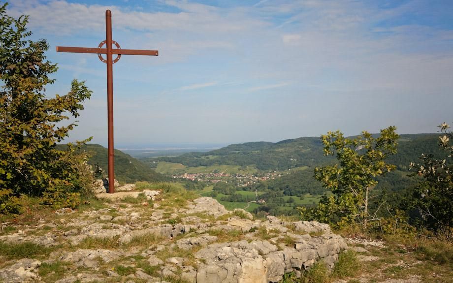Beauté du Jura à Lizon et belvédère de la Scia