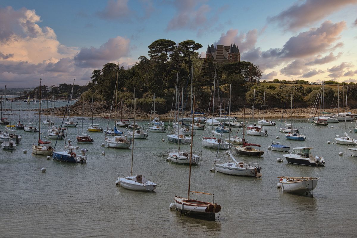 Saint-Briac, Côte d'Emeraude et folle architecture balnéaire