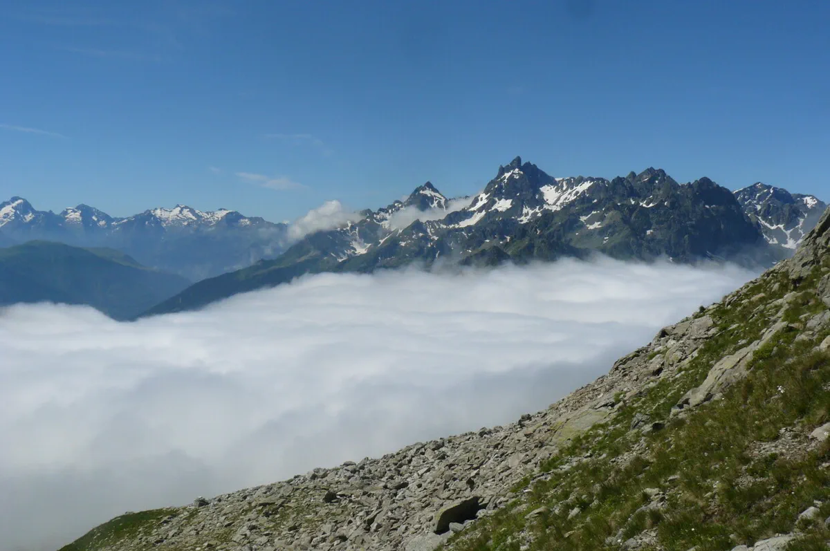 Cime de la Jasse et charmants lacs du Vénétier