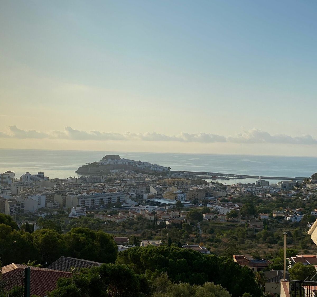 Point de vue le plus haut de Peñiscola