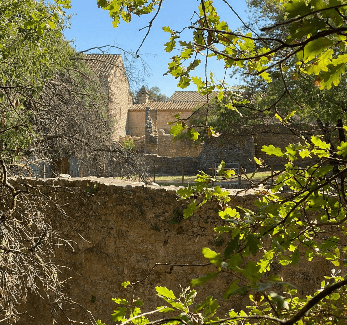 De la sortie du village du Thoronet à l’abbaye