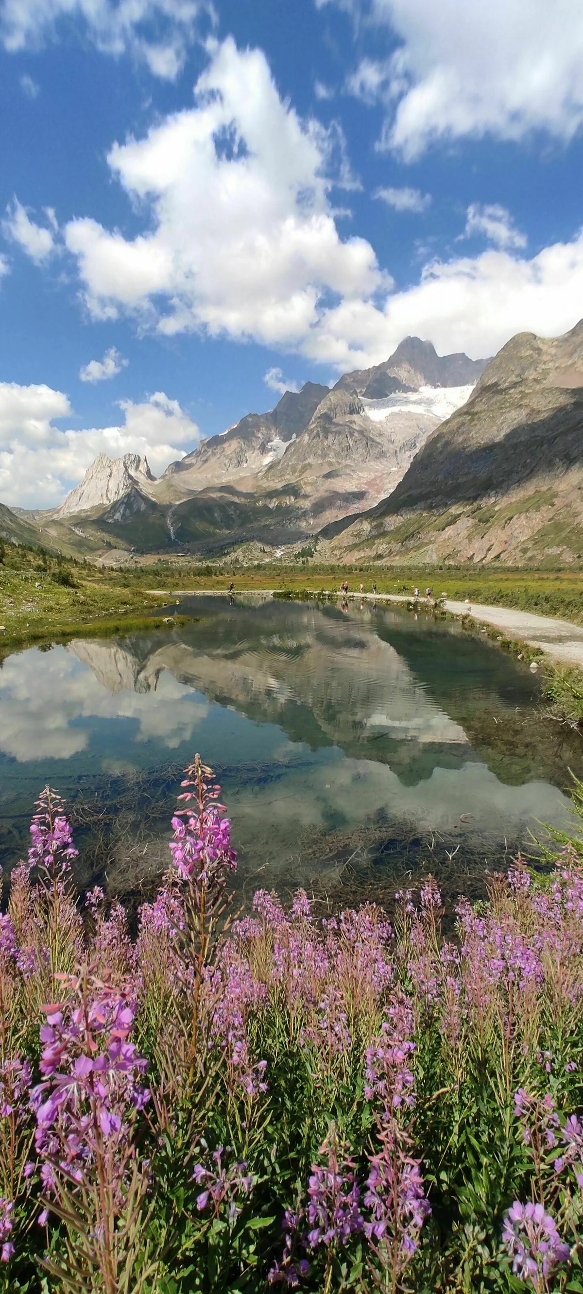 TMB : refuge Mottets - refuge Monte Bianco passant lac Miage