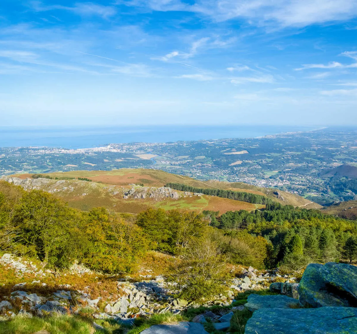 Ascension à la Rhune par les carrières depuis Ascain