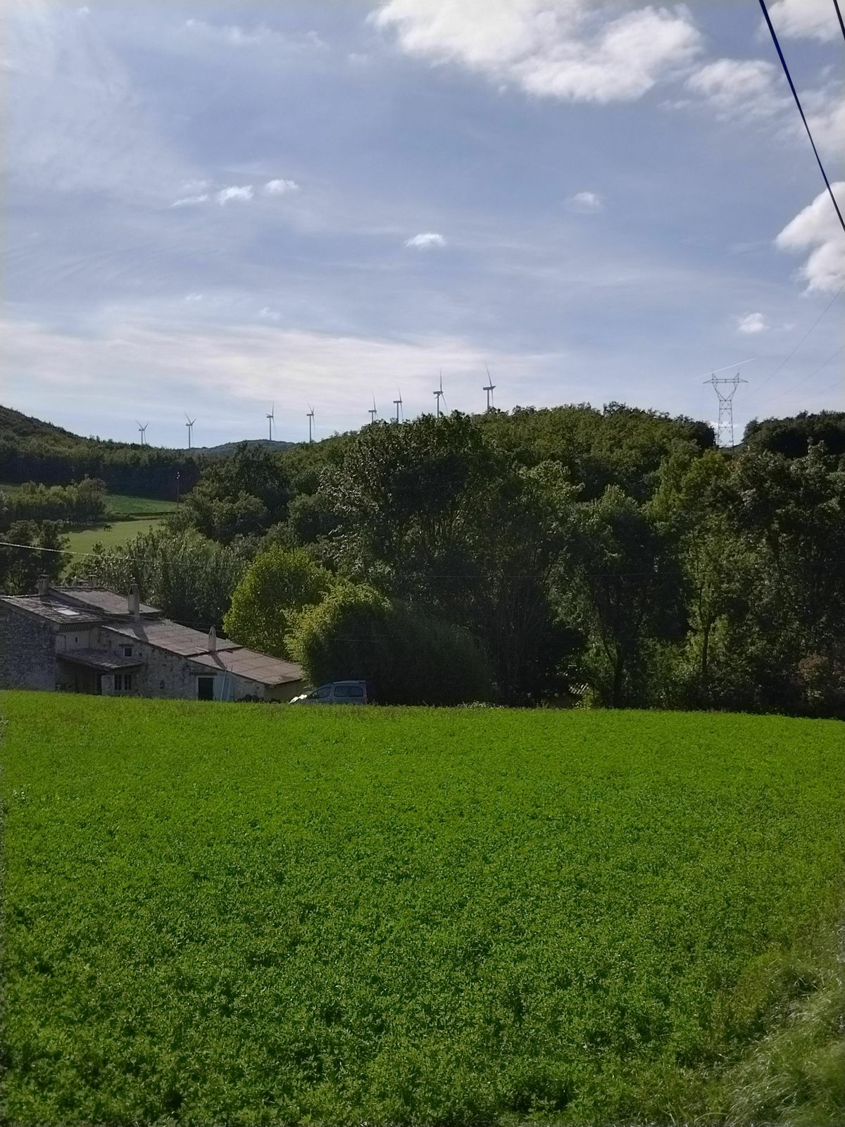 Promenade dans la campagne de Grâne et Chabrillan.