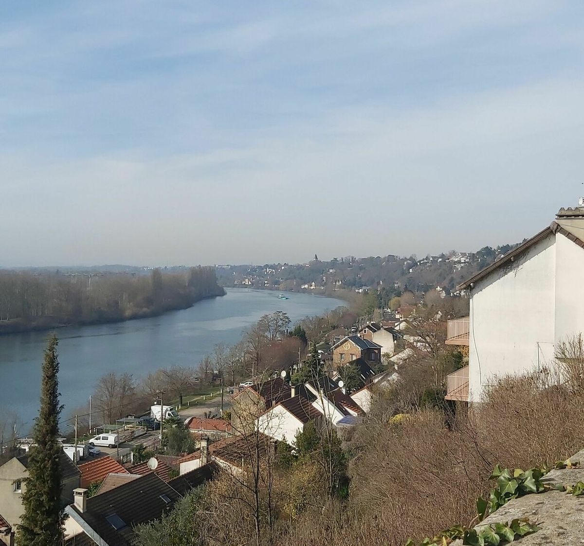 Belle balade de La Frette à Herblay le long de la Seine