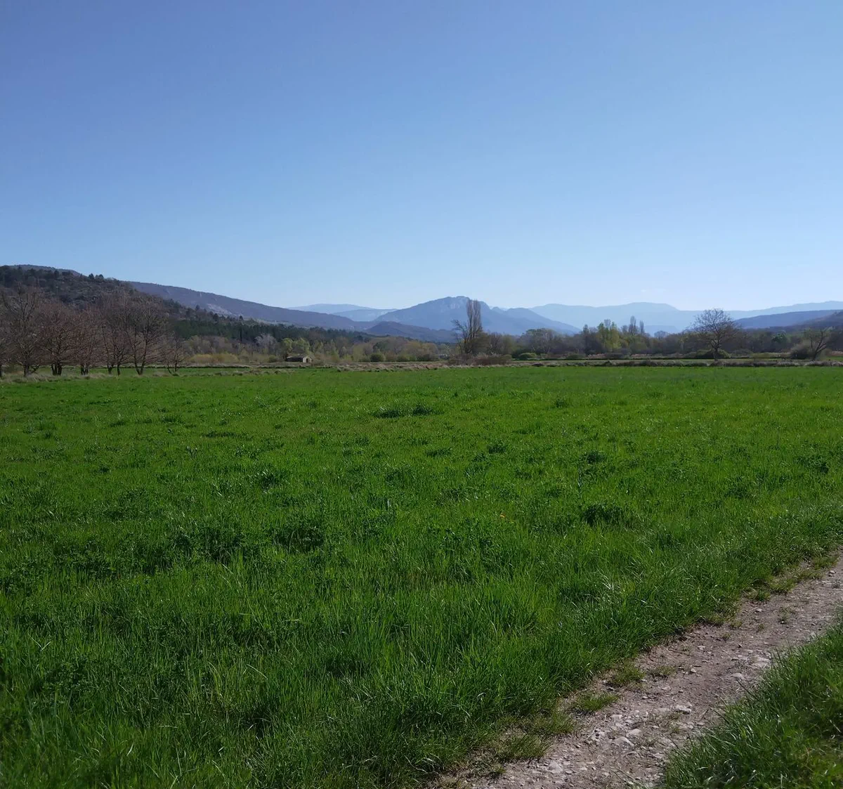 Les abords du Jabron