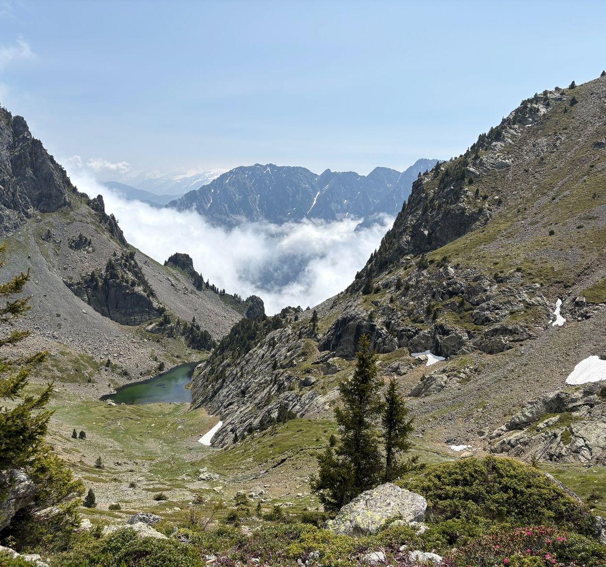 Randonnée des lacs Robert et Achard