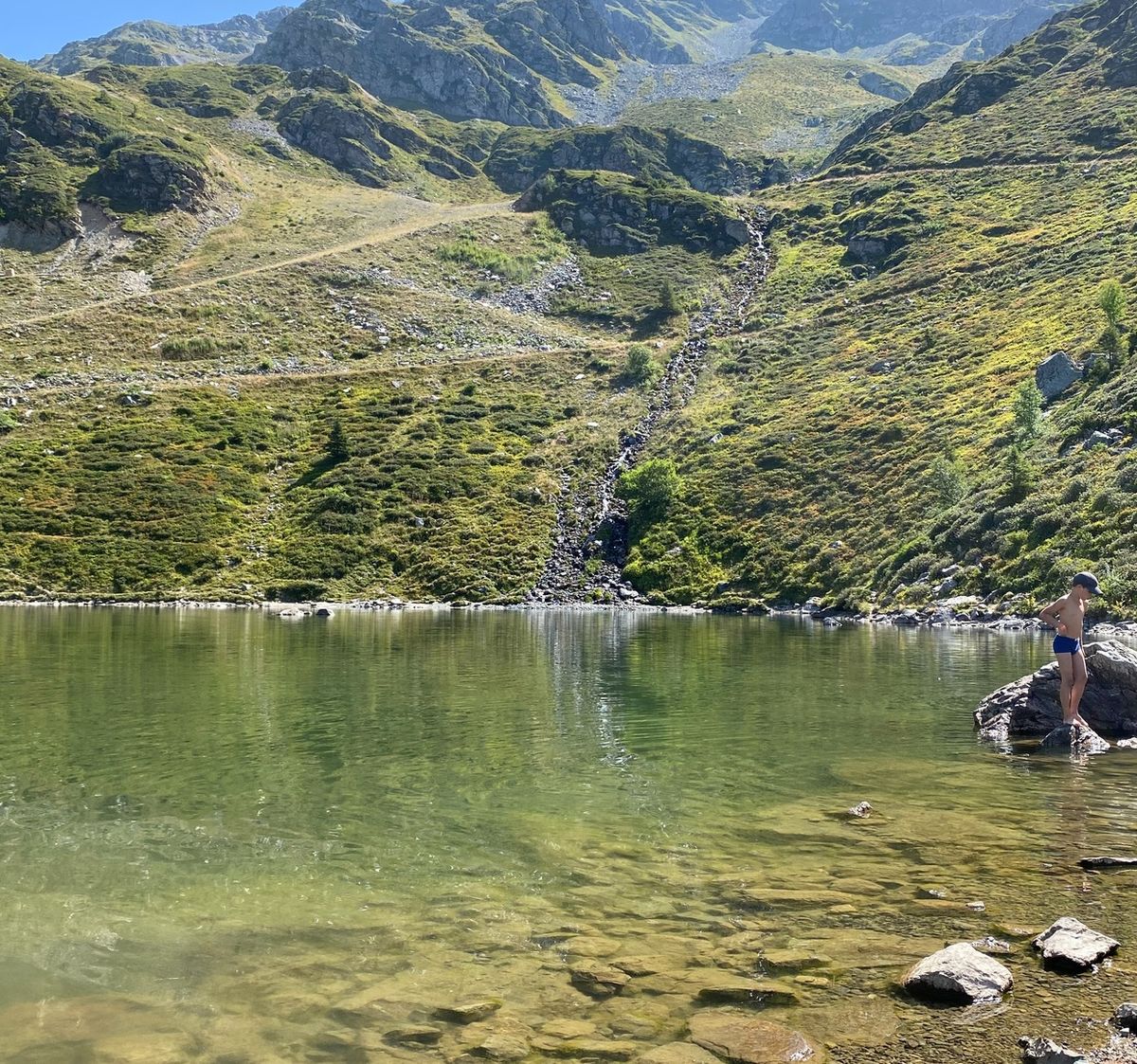 Randonnée familiale au Lac de la Jasse