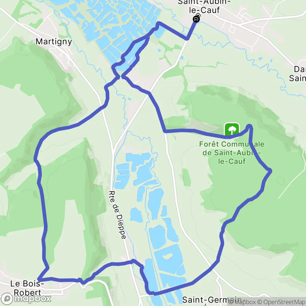 Randonnée de Saint-Aubin-le-Cauf